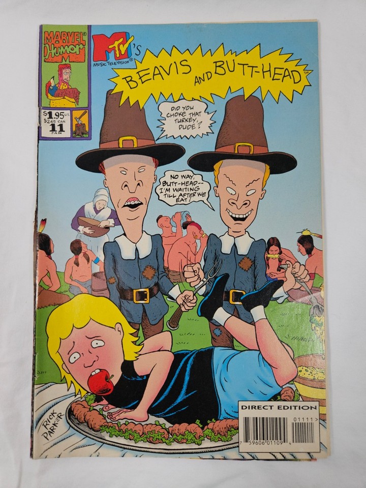Beavis and Butt-Head Marvel Comic Books MTV 1994-1995 #7 #10 #11 #13 ...