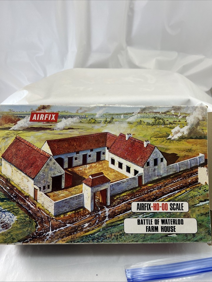 Vintage Airfix Battle Of Waterloo Farm House No. 1709 W/Box - READ ...