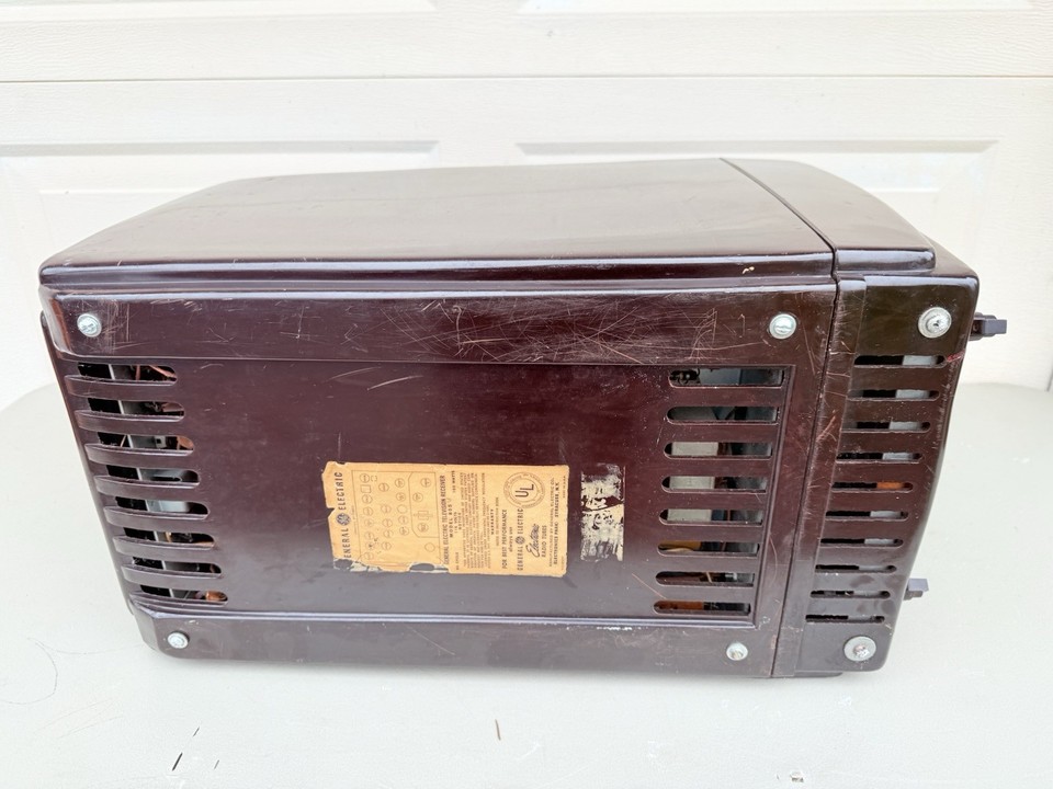 Vintage Rare General Electric 805 Locomotive Television Bakelite TV | eBay