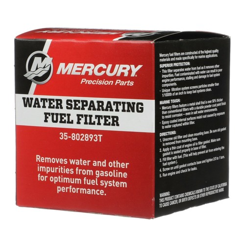 Mercury Marine Quicksilver Water Separating Fuel Filter Remote 35 ...