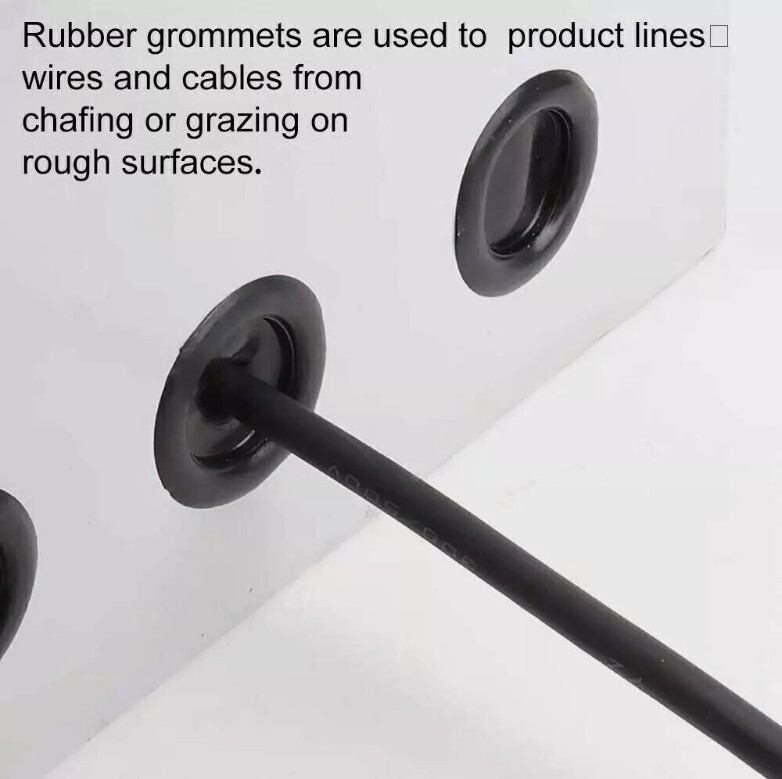 170PCS Rubber Grommet Assortment Kit Firewall Hole Plug Electrical ...