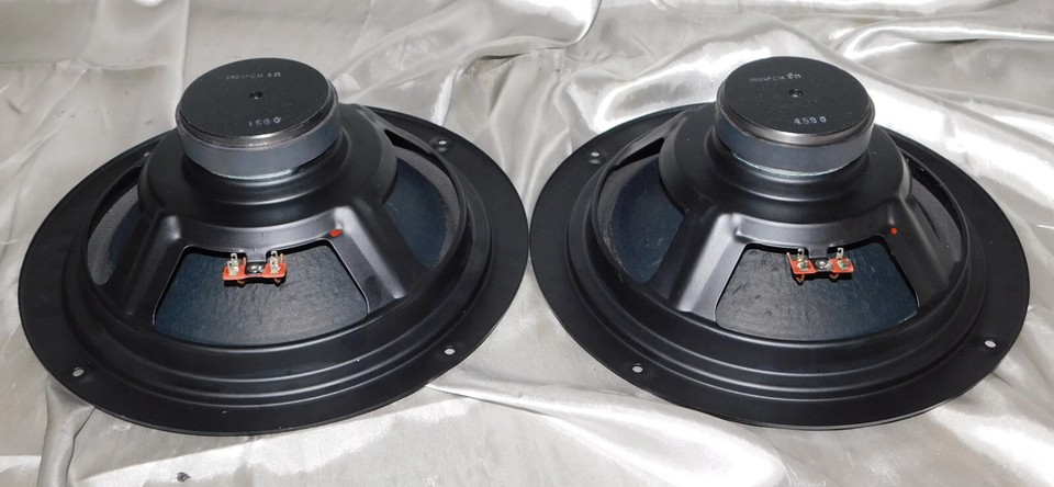 Siare Audax Polydax vintage 10" woofers with fresh foam | eBay
