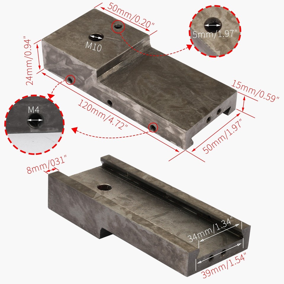 Lathe Tool holder Compound Rest Assembly for C3/C2/SC2/G8688/CX704 ...