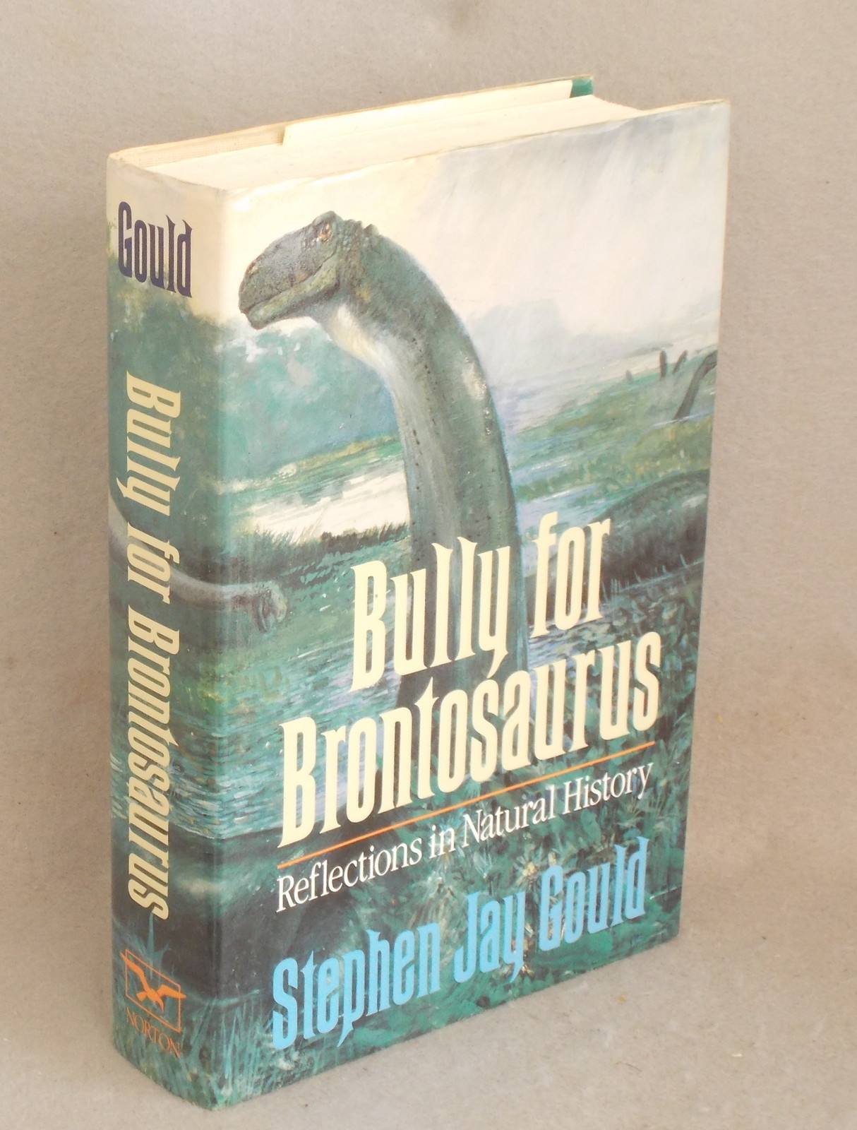 BULLY FOR BRONTOSAURUS by STEPHEN JAY GOULD Hardcover Dust Jacket | eBay