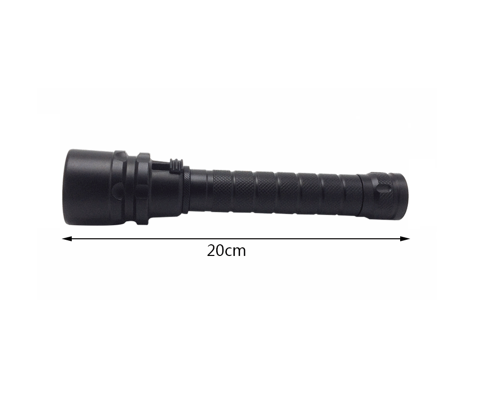 3800Lm Diving Underwater 100m 3x XML- T6 LED Scuba Flashlight Torch ...