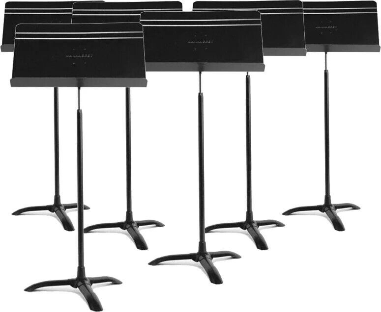 Manhasset Music Stands - Black, Pack of 6 (4806) for sale online | eBay ...