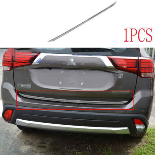 For Mitsubishi Outlander 2016~2023 Chrome Rear Bumper Protector Sill ...