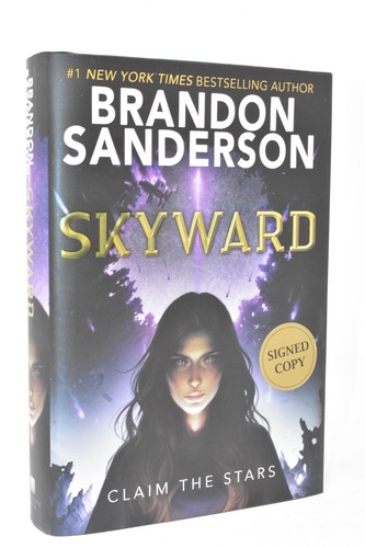 SIGNED #'d 1st Print/Ed Skyward by Brandon Sanderson NEW | eBay