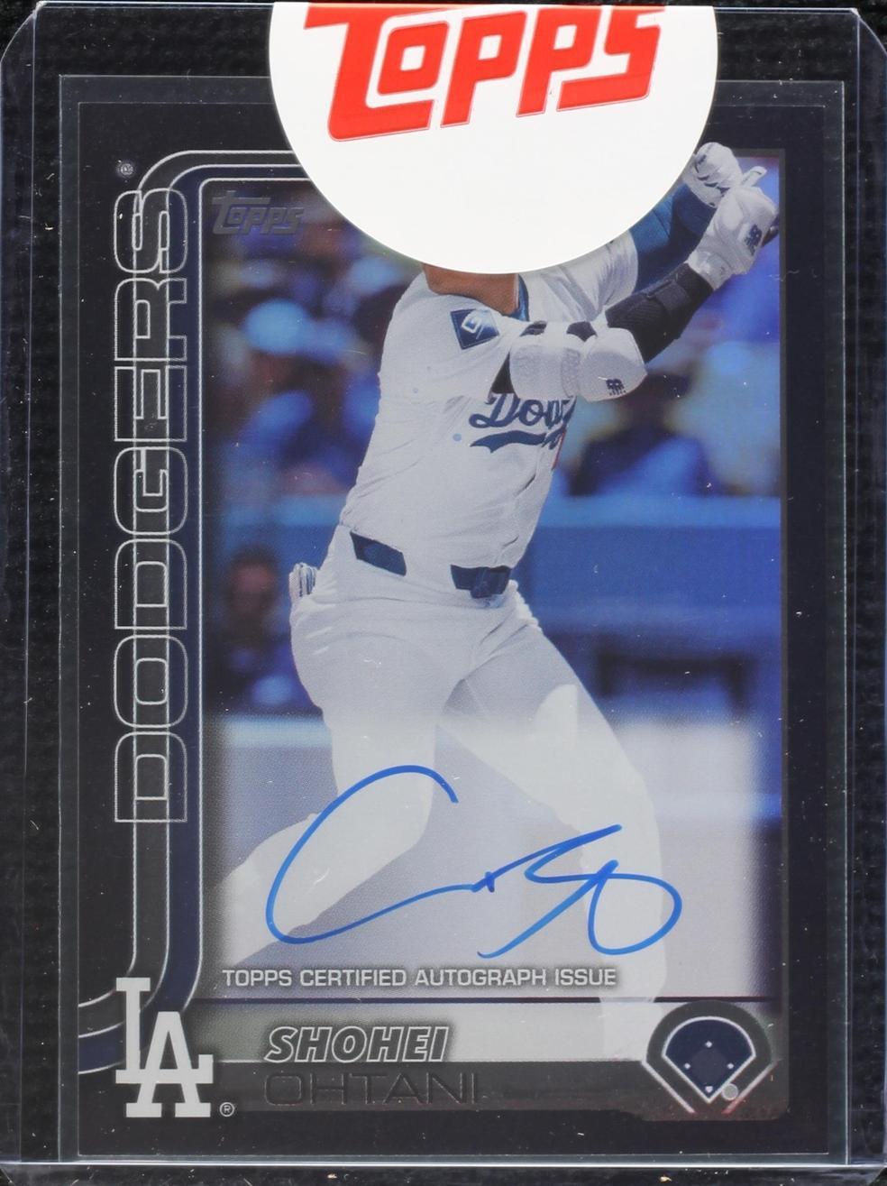 2025 Topps Series 1 - Flagship Real One Autographs Shohei Ohtani #1 ...