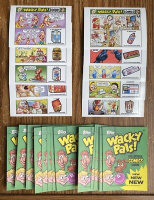 2024 Topps Wacky Packages WACKY PALS COMICS #1-10 Complete Your Set ...