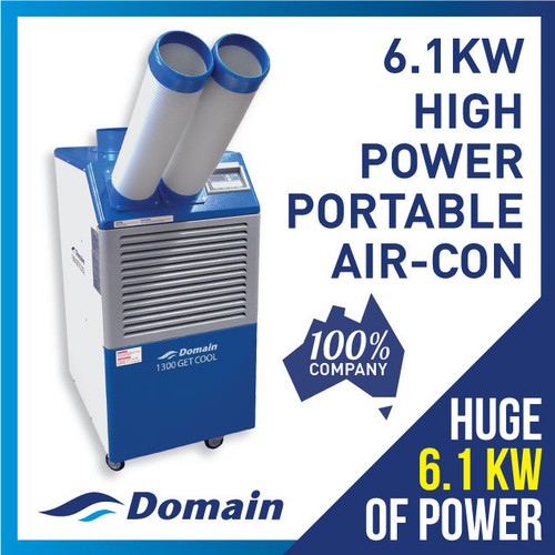 NEW DOMAIN 6.1KW COMMERCIAL INDUSTRIAL PORTABLE REFRIGERATED AIR ...