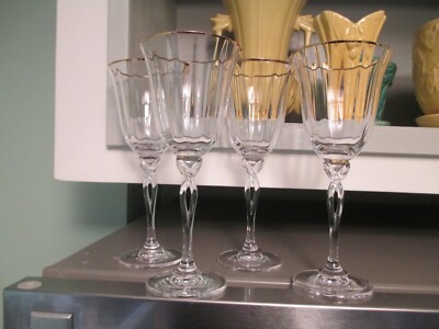 ONEIDA GLASS STEMWARE CHATEAU SET OF 4 | eBay
