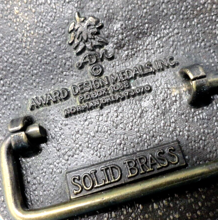 Award Design Medals Horse Belt Buckle Western Solid B… - Gem