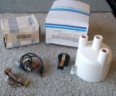 Wisconsin Engine YQ30 Distributor Cap & Rotor & YQ31 Points/Condenser ...