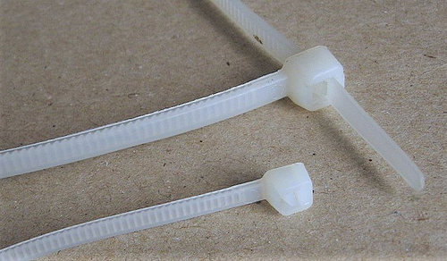 2 X cable zip ties rap 100 mm (4 inch) x (7/8 " ) 4" ty-rap, miltary ...
