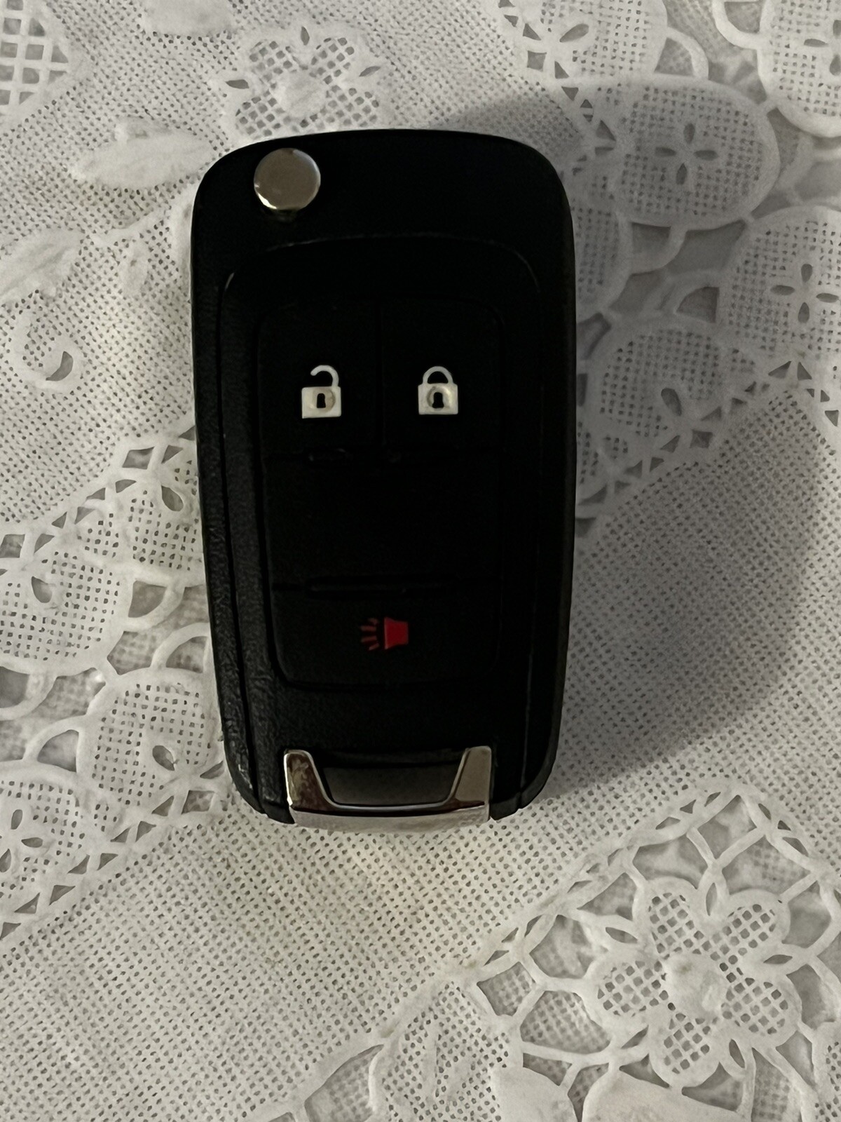 OEM Chevy Keyless Entry Remote Fob 3 Button Flip Key OEM Chevrolet ...