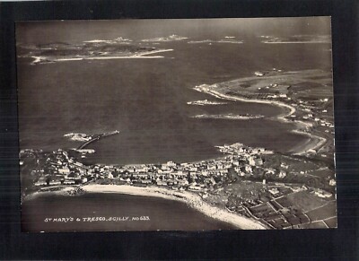 D4343 UK St Mary's Tresco Scilly James Gibson Aerial View vintage ...