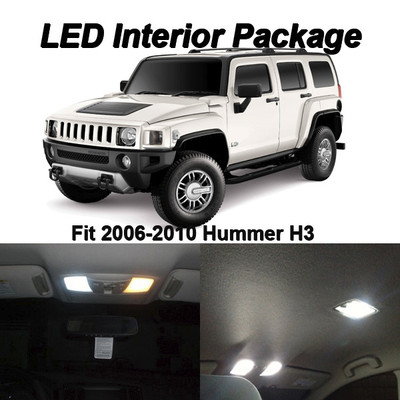 13x White LED Interior Bulbs + License Plate Lights For 2006-2010 ...