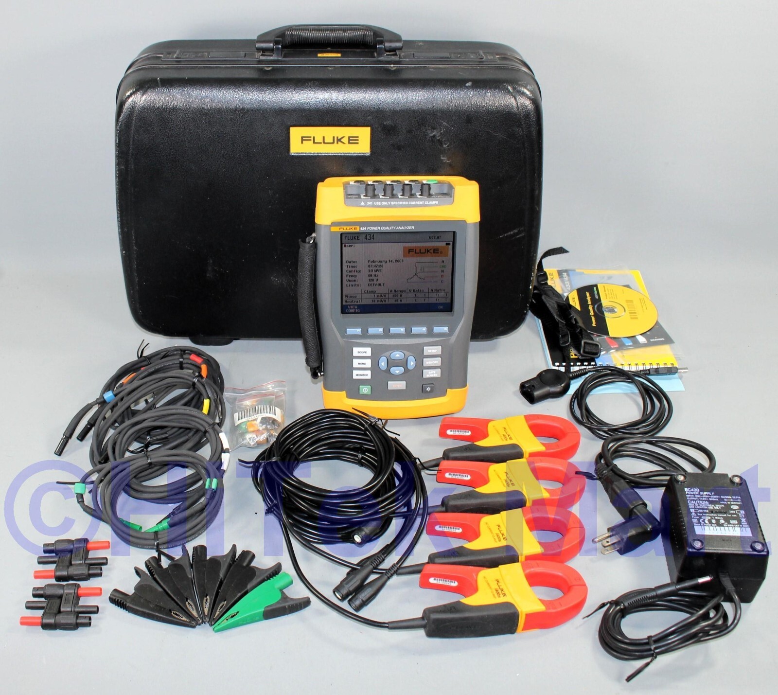 Fluke 1750 3-Phase Power Quality Recorder for sale online | eBay