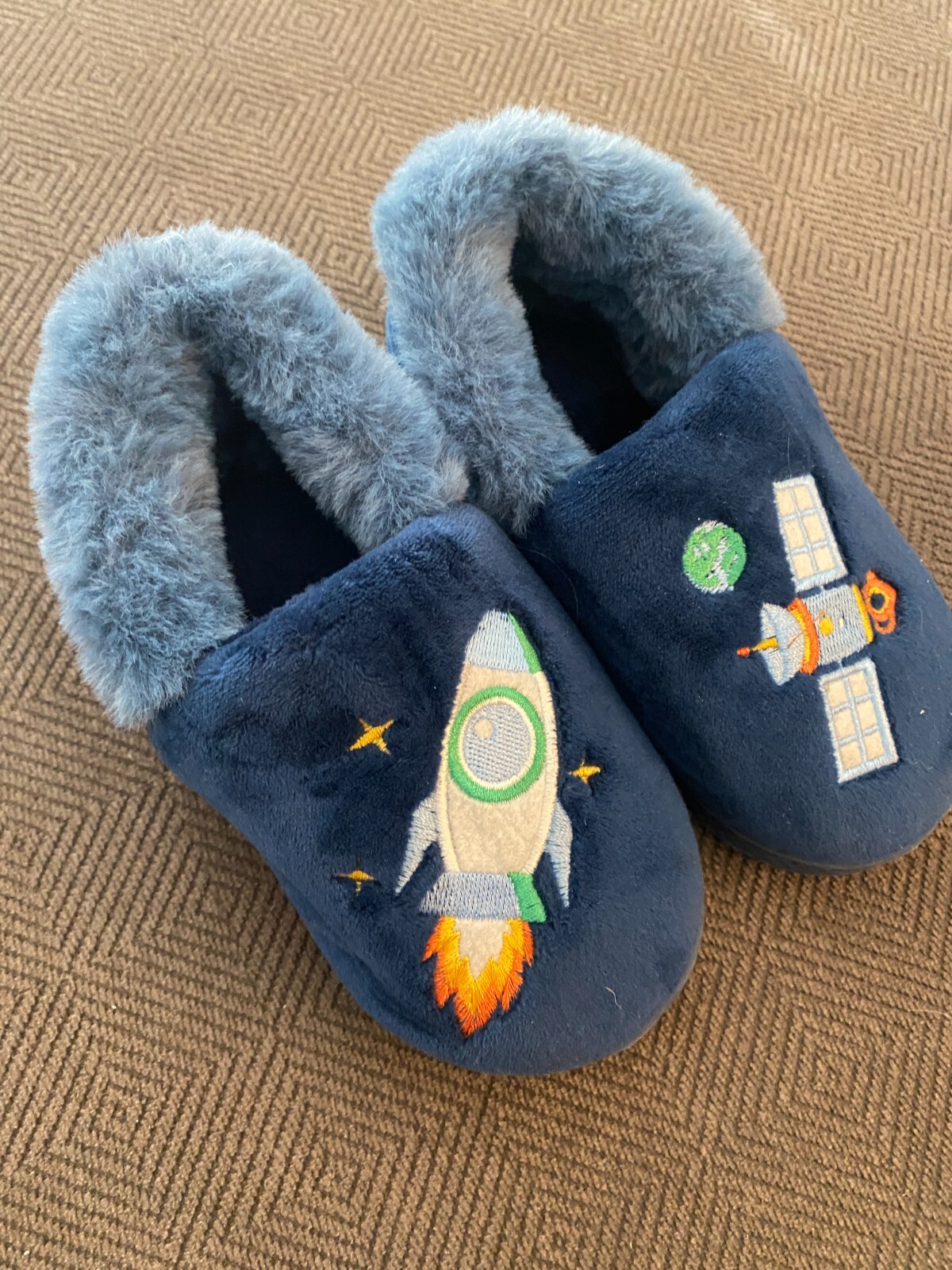 Fluff Toddler 1-2Year Rocket Slippers (EU Size 18/19 | US Size 4/5) | eBay