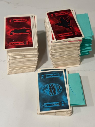1995 TSR D&D DUNGEONS & DRAGONS BIRTHRIGHT CARDS 518+3 NUMBERS CARDS ...