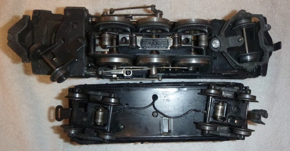 Lionel 1947 675 engine with Baldwin disk wheels and 2466wx tender ...