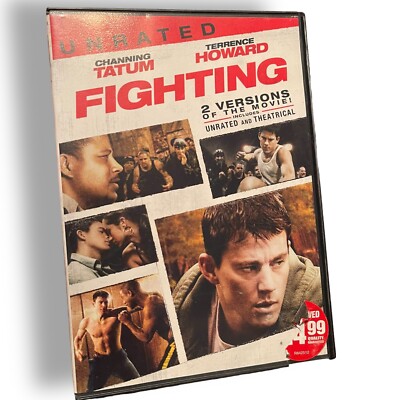 Fighting (DVD, 2009) Channing Tatum Terrence Howard Former Blockbuster ...