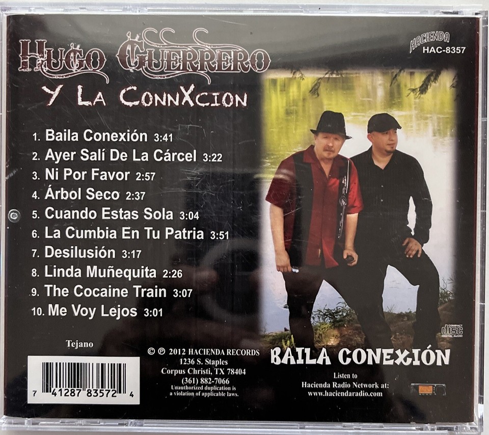 Hugo Guerrero “Baila Conexion” Tejano Tex Mex Cd | eBay