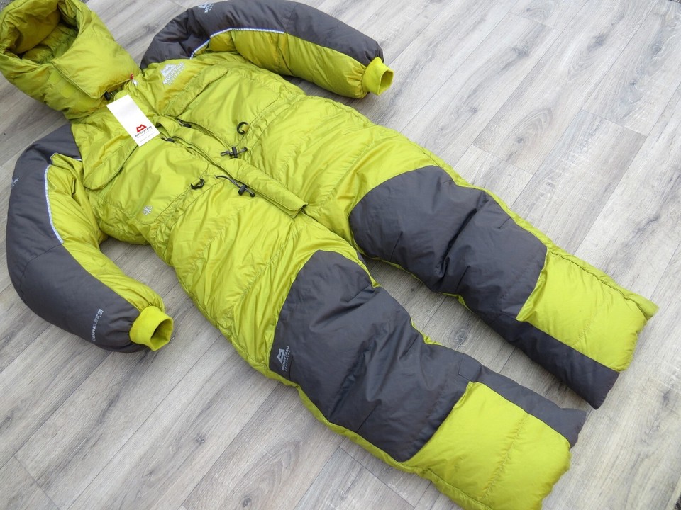 NEW - Mountain Equipment Down Suit XL Expedition Extreme Cold ...
