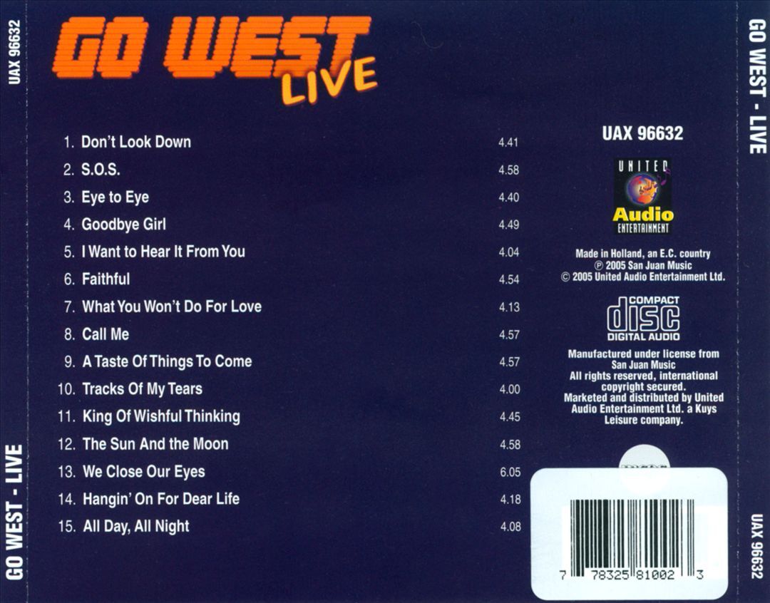 GO WEST - LIVE NEW CD | eBay