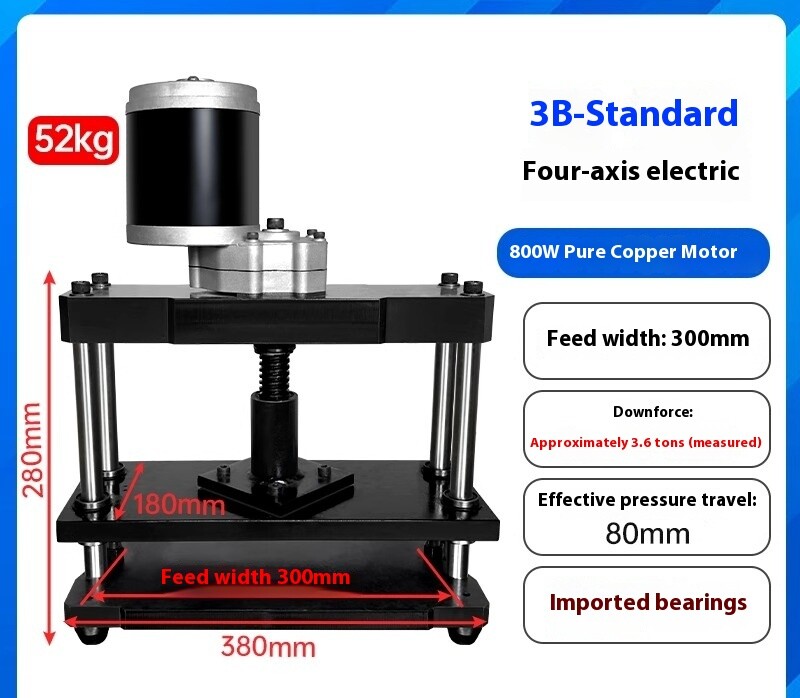 Die Punching Machine Small Electric Die Cutting Machine Leather Cutting ...