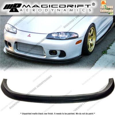 For Gen 2 Mitsubishi Eclipse 2G DSM Splitter Style Urethane PU Front ...