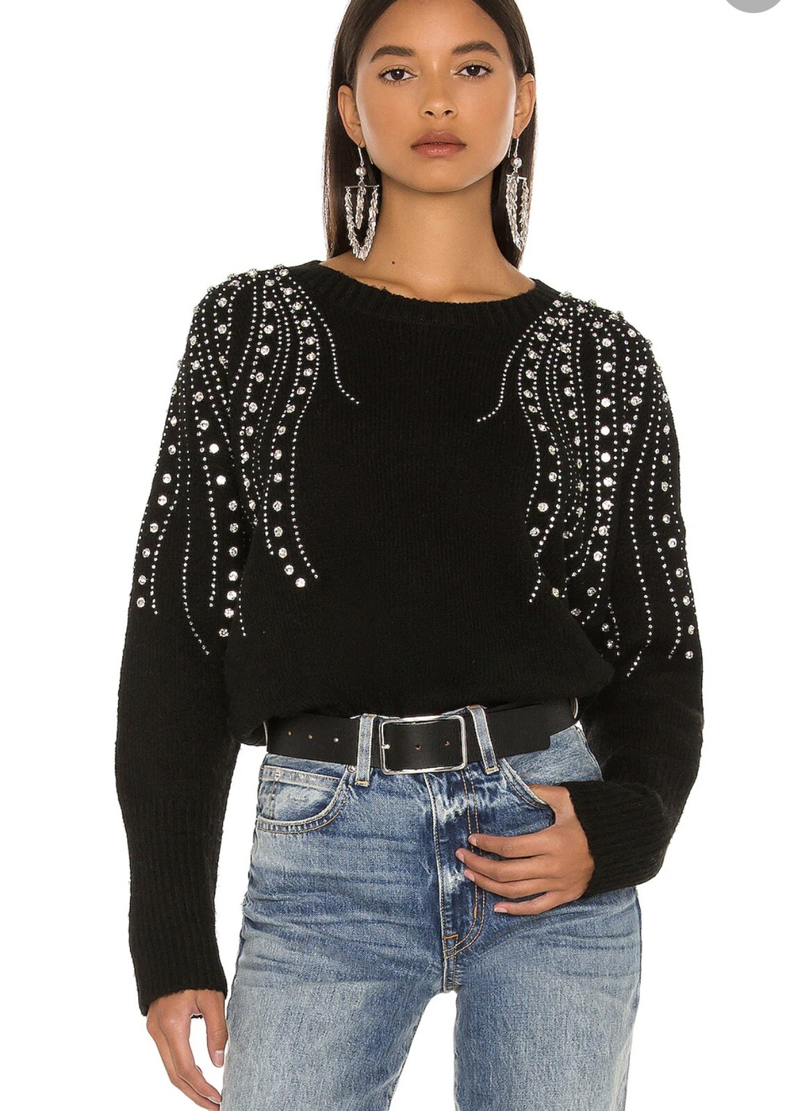 Drip Too Hard Sweater in Black BB Dakota by Steve Madden | eBay