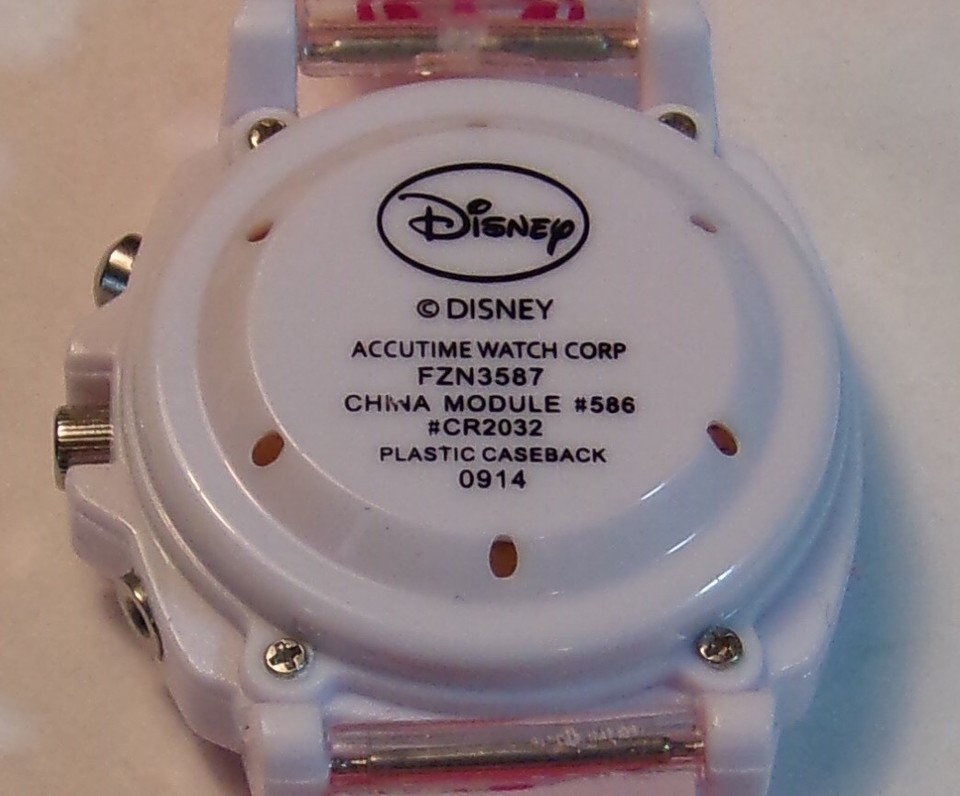 Disney Frozen Pink Digital Watch Plays Let It Go Gift | eBay