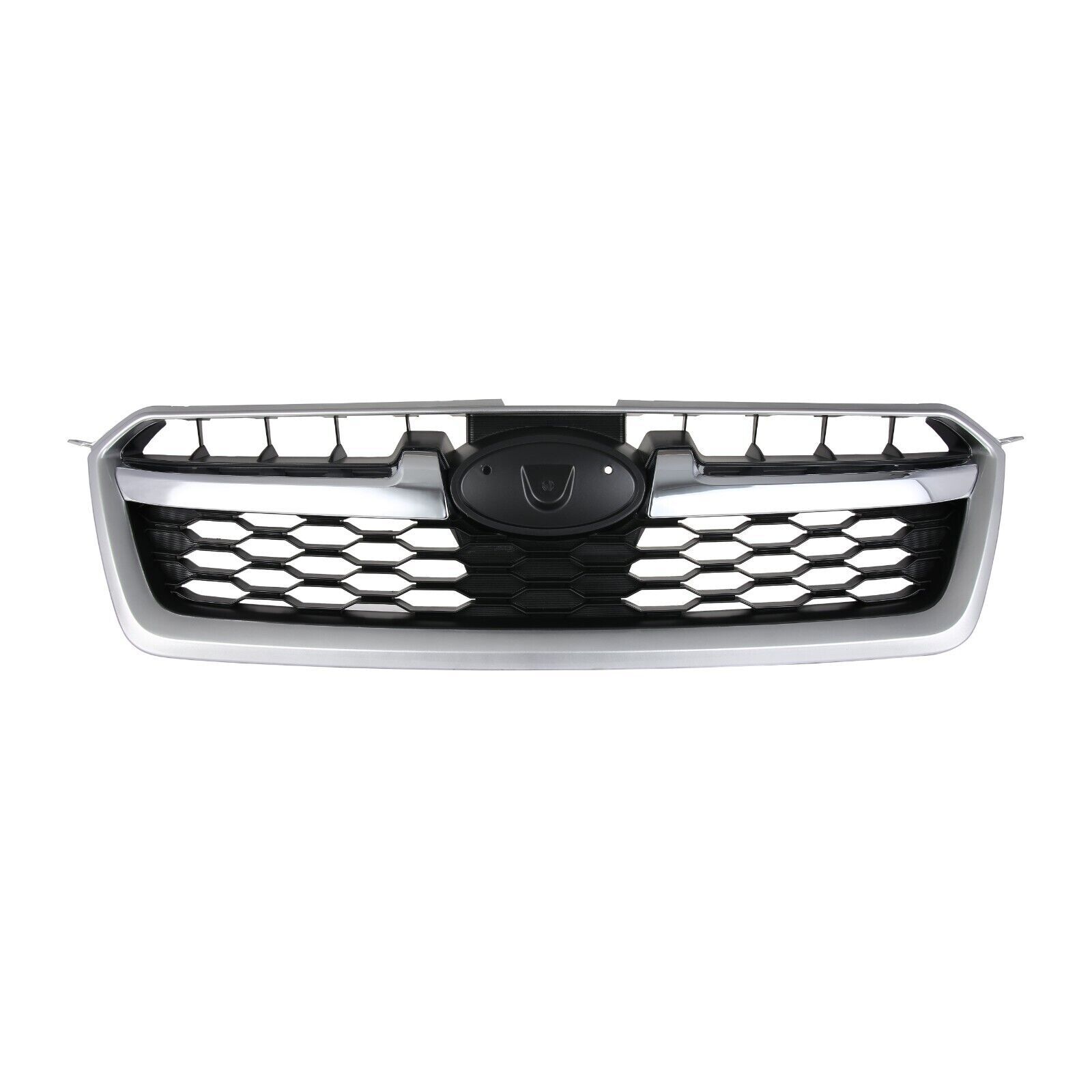 91122FJ010 Front Upper Bumper Grille Chrome & Black for 2012-2014 ...