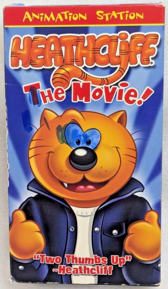 Heathcliff The Movie Two Thumbs Up Mel Blanc (VHS, 1997, Sterling) | eBay