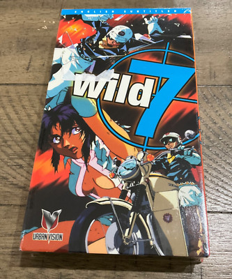 Wild 7 Anime VHS, 1999 English Dubbed New SEALED 638652104830| eBay