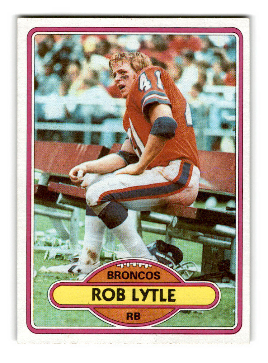 1980 Topps Rob Lytle #252 Denver Broncos | eBay