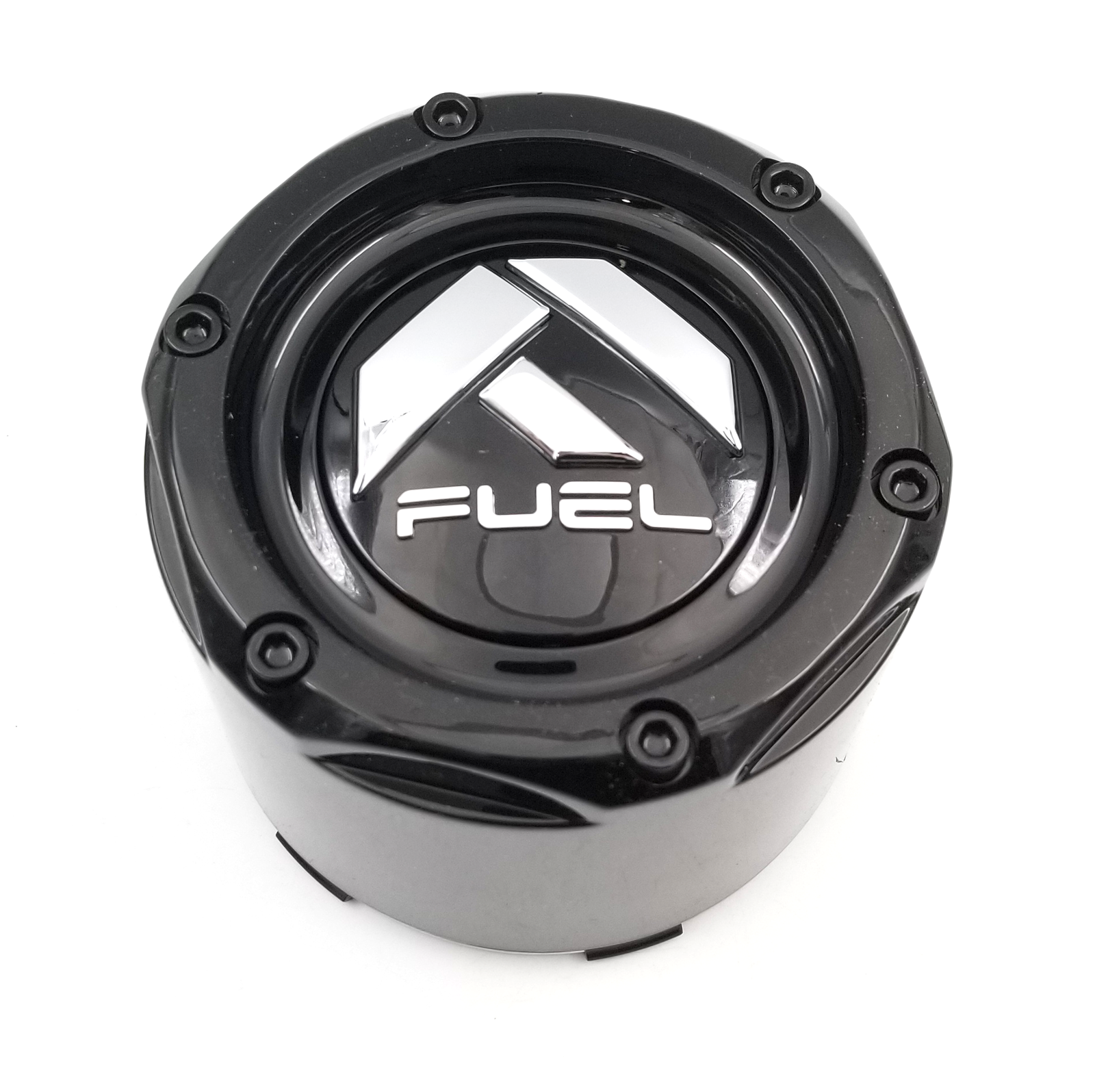 Fuel Gloss Black 8 Lug Center Cap D626 D618 D617 D628 D682 D587 D579 ...