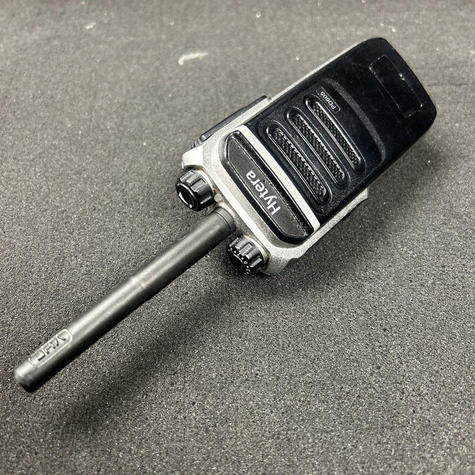 HYTERA PD605 VHF Digtal Walkie Talkie Two Way Radio Used | eBay UK