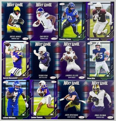 2026 Sage Low Series Football Cards - BLUE & PURPLE Parallels - You ...