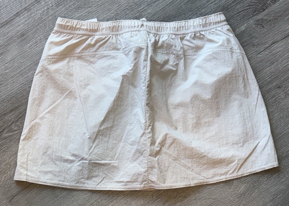 Gilly Hicks Active Neutral Taupe Light Tan Skortie Skort Skirt Shorts ...