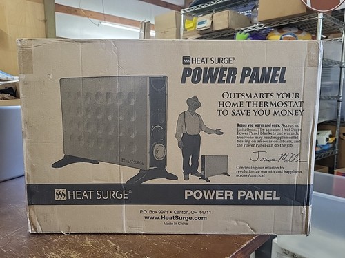 HEAT SURGE Portable Heater Power Panel DRC-06 Dimple Intertek 1500W | eBay