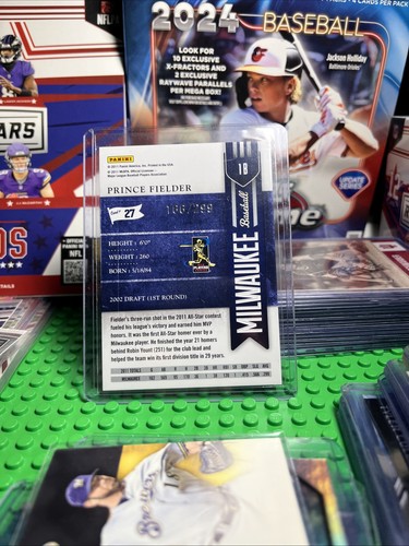 2011 Playoff Contenders Season Tickets Crystal Collection /299 Prince ...