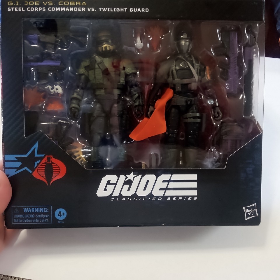 G.I. Joe Classified Series #141 Steel Corps Commander vs. Twilight ...