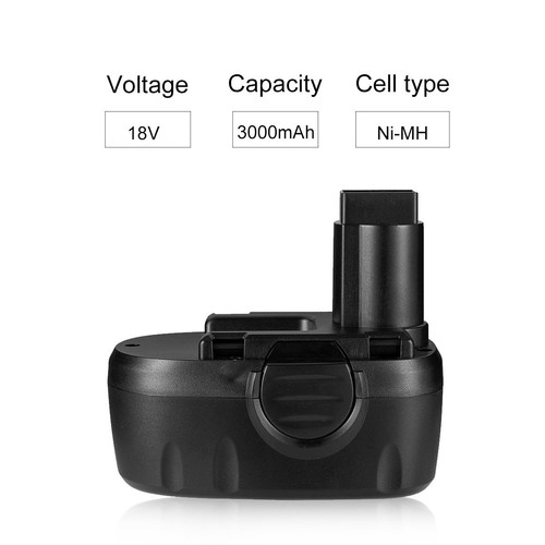 2 Pack Worx 18V 3.0Ah Battery Replacement for WA3127 WA3152 WG150 WG152 ...