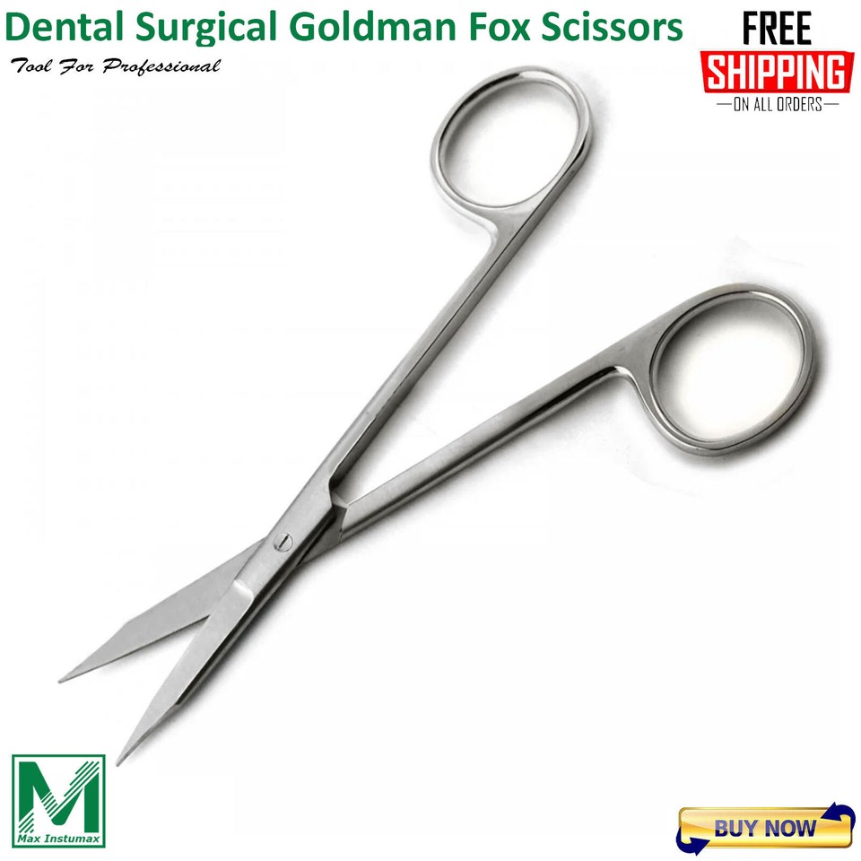 Medical Goldman Fox Scissors Trimming Tissue Dental Surgical Instruments | eBay