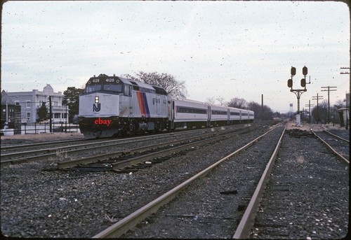 MC New Jersey Transit 4128 - Original Slide - Bound Brook, NJ | eBay
