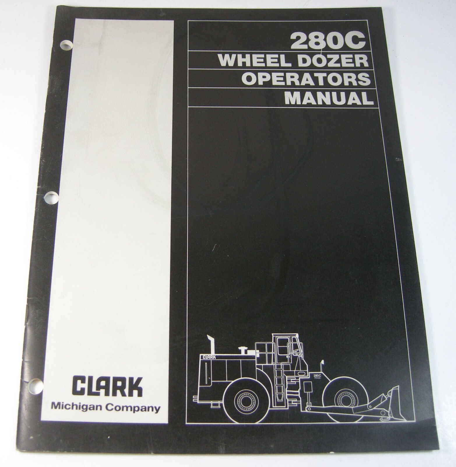 CLARK Michigan 280C Wheel Loader Dozer Tractor Operators Owners ...