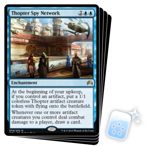 THOPTER SPY NETWORK X4 Magic Origins ORI Magic MTG MINT CARD | eBay